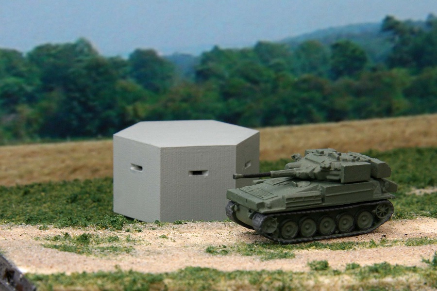 WW2 Pill Boxes by Alan Bungey – N Gauge 1:148 | James' Train Parts