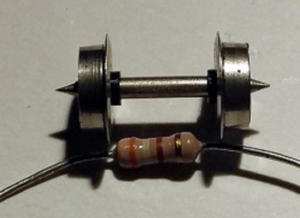 Adding N Scale Wheelset Resistors for Circuit Detection | James' Train ...