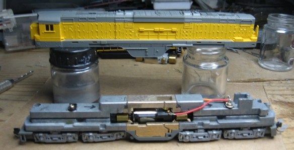 Drawing an Alco C-855B for N Scale | James' Train Parts