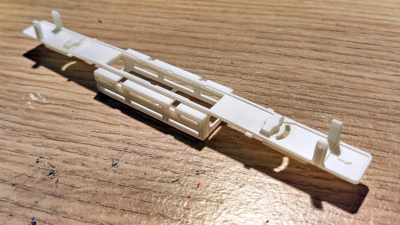 Drawing a Dummy Chassis & Trucks for an N Scale EMD SD50 Part 2 | James ...