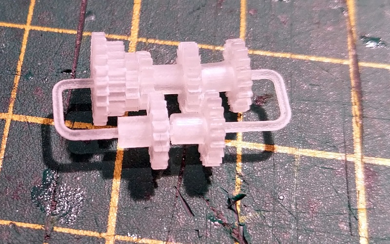 A Different Material for Gears | James' Train Parts