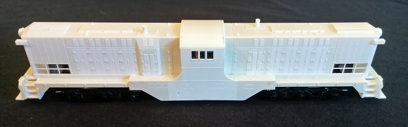 A Baldwin DT6-6-2000 in HO – Project Update | James' Train Parts