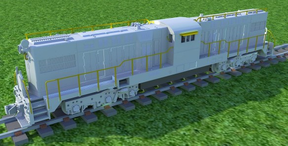 A Baldwin RT-624 In HO – Part 3 | James' Train Parts