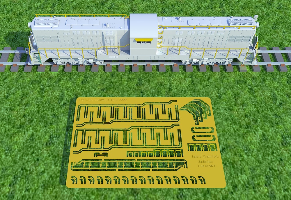 A Baldwin RT-624 In HO – Part 4 | James' Train Parts